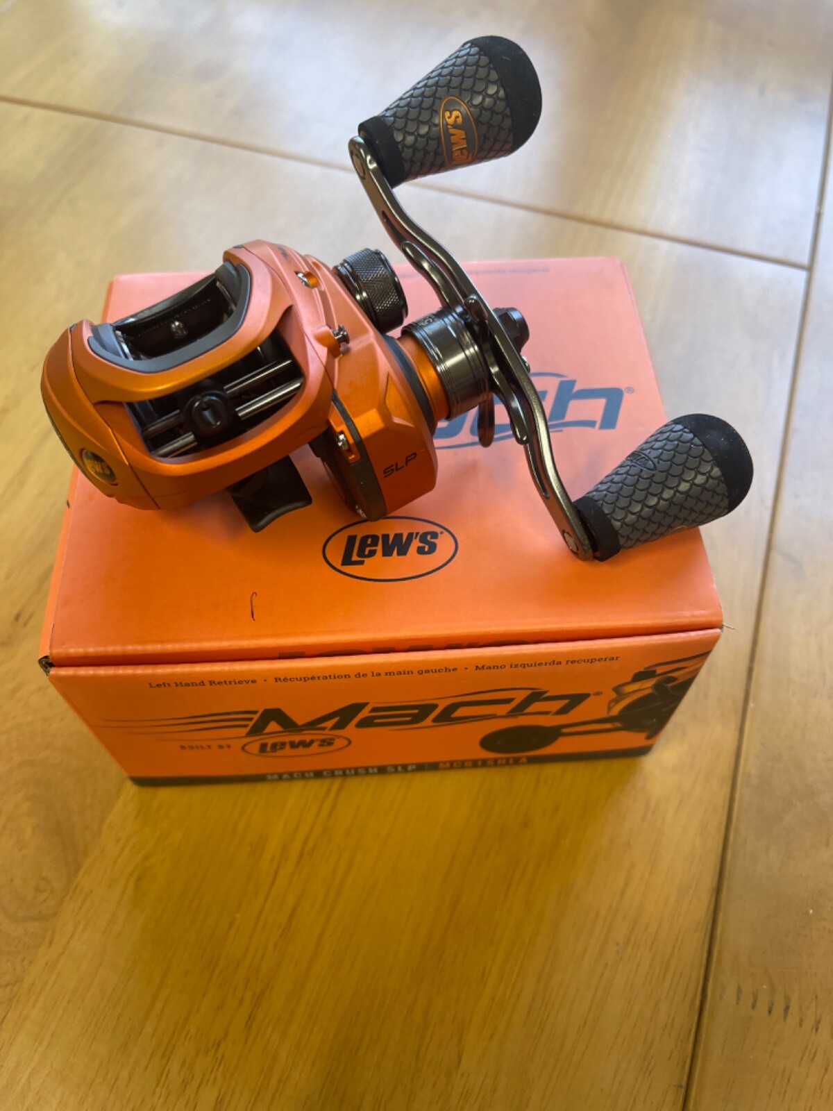 Lew's MCR1SHLA Mach Crush Left Hand Baitcast Reel for sale online | eBay