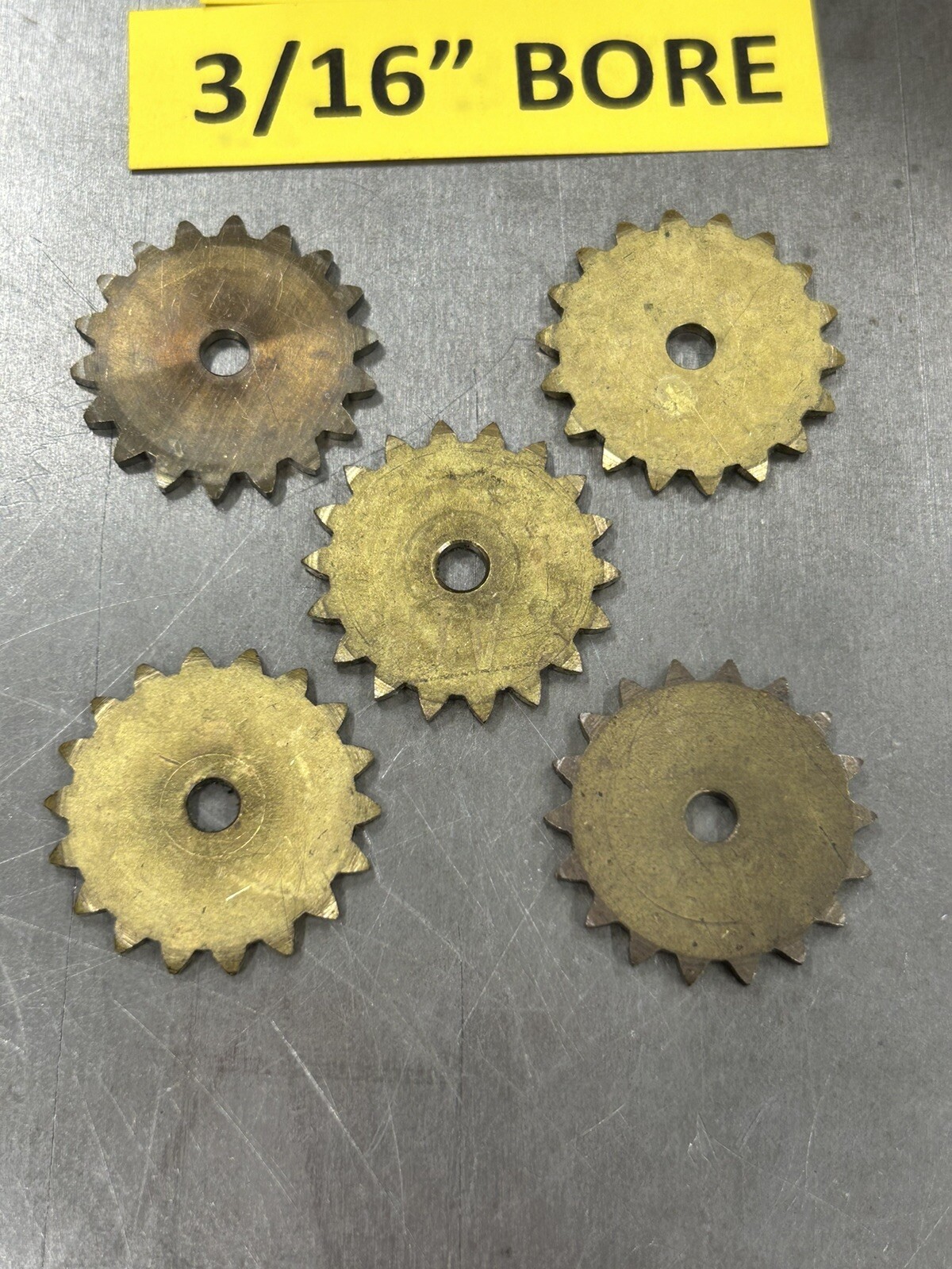 1 BOSTON GEAR BRONZE LADDER CHAIN SPROCKET 18 TEETH 1A PITCH- .185 ...