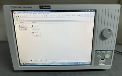 Keysight 16851A 34 CH 2.5 GHz Timing Logic Analyzer 128M / 700 MHz ...