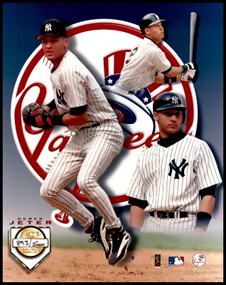 Derek Jeter 8x10 Unsigned Color Photo Yankees Collage Limited Edition ...