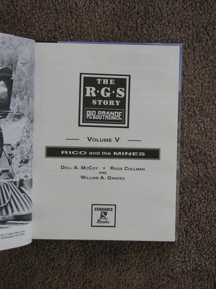 RGS Story Vol. V: Rico and the Mines - McCoy, Collman, Graves 1996 ...