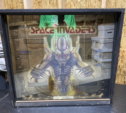 1980 Bally: Space Invaders Pinball Machine Head Complete With Both ...