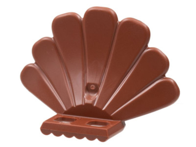 LEGO 1612 REDDISH BROWN Minifigure, Costume Turkey Fan Tail | eBay