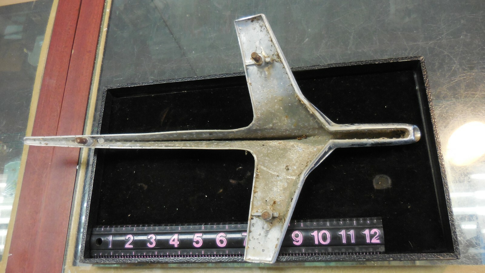 1955 Ford Rocket Airplane Chrome Hood Ornament. 25568 BN-16850-A | eBay
