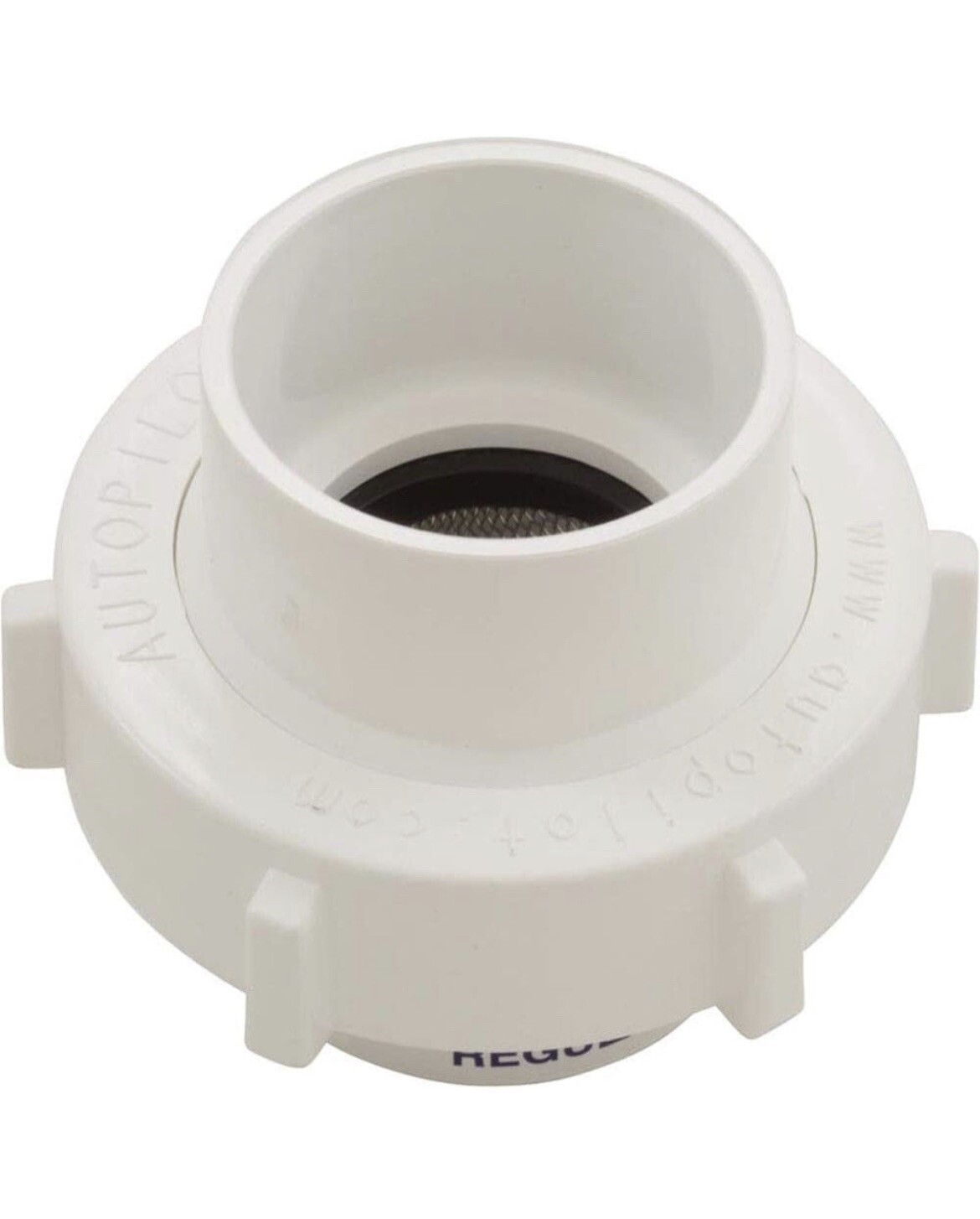 AquaCal 19065 Union Auto Pilot 2" Slip " Slip w/Strainer Screen for ...