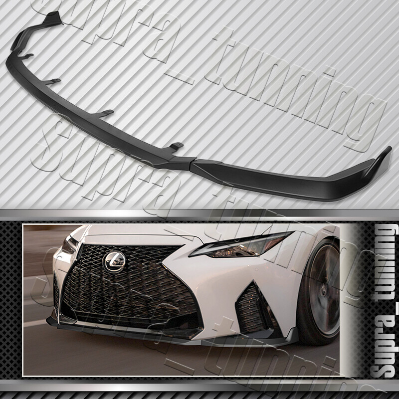 3PCS Front Bumper Spoiler Lip for 2021-2023 Lexus IS350 IS500 ...
