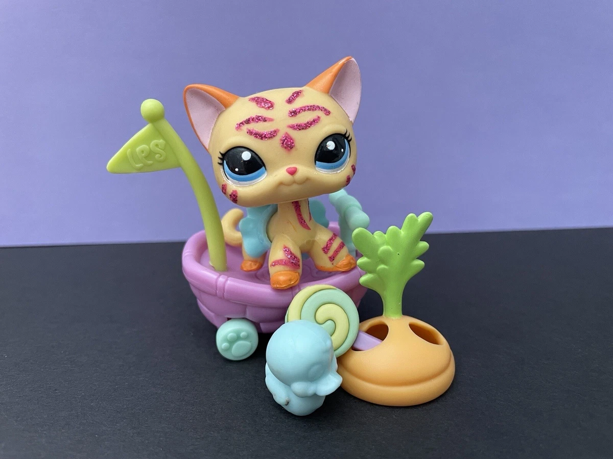 Littlest Pet Shop Shorthair Cat Pink
