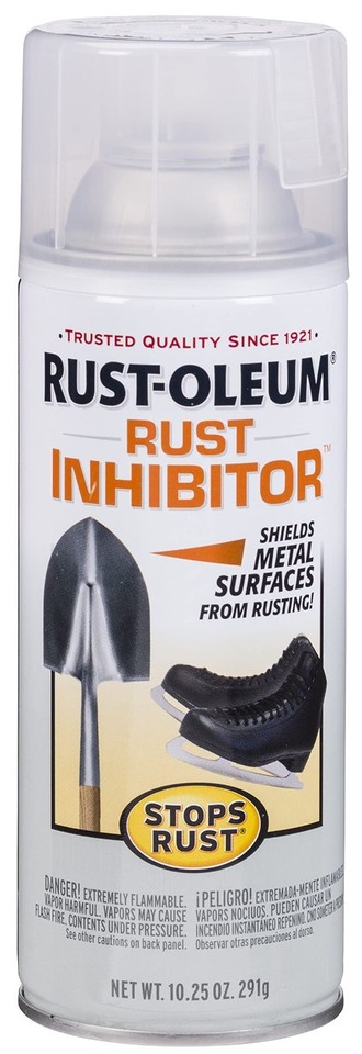 Rust-Oleum 224284 Stops Rust Inhibitor 10.25-Ounce Spray Clear 6 Pack ...