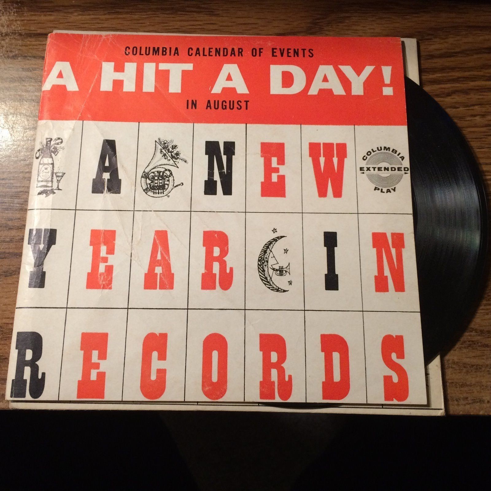 Columbia Calendar Of Events A HIT A DAY in AUGUST 45 | eBay