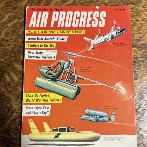 Air Progress Aviation Magazine Spring 1962 Edition | eBay