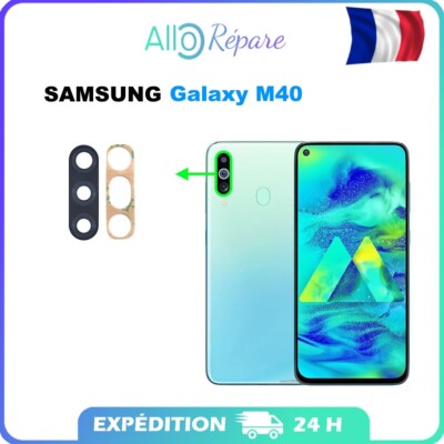 Vitre appareil photo lentille caméra Arrière Samsung Galaxy M40 SM-M405 ...