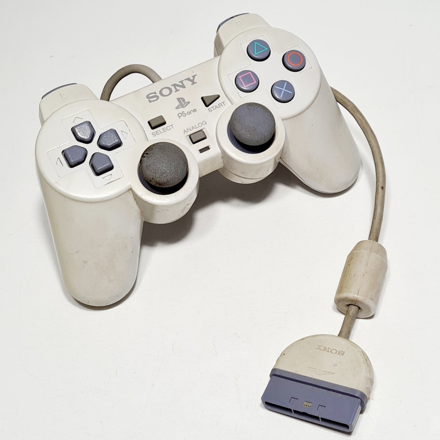 Sony PLAYSTATION Psone Dualshock Analogue Controller SCPH-110 Joypad ...