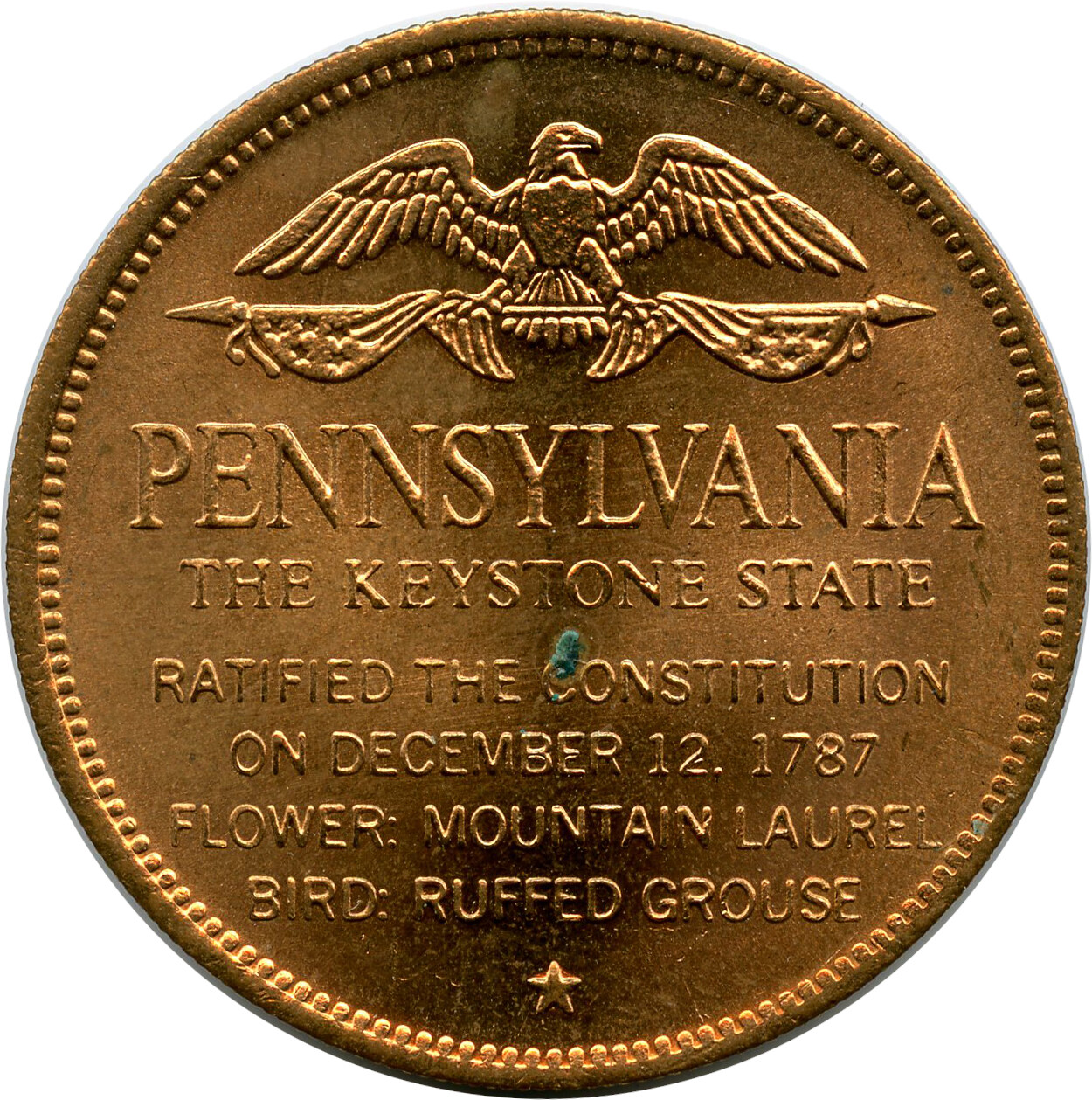 1787 Harrisburg, Pennsylvania PA 2nd State Keystone State Shell Gas ...