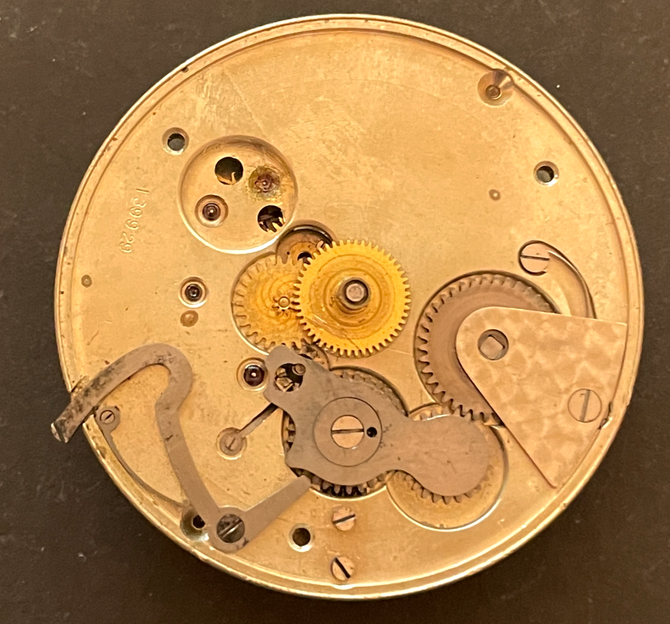 Antique 1899 Waltham Model 1883 820 Pocket Watch Movement Parts/Repair ...