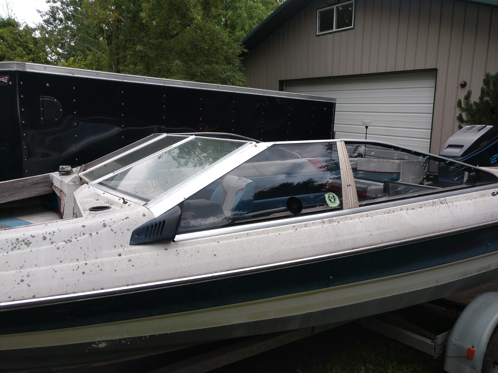 Bayliner Capri & Cobra Windshield & Side Glass Sections READ FULL ...
