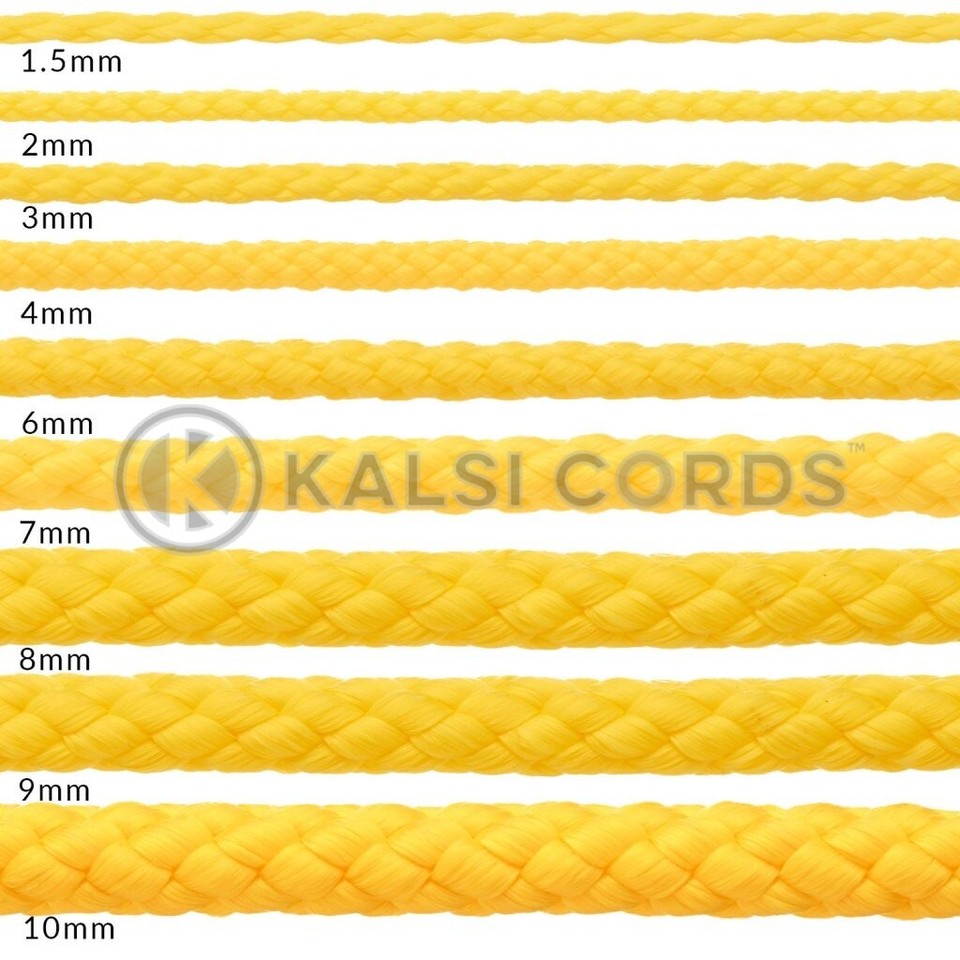 POLYPROPYLENE ROPE BRAIDED POLY CORD STRONG STRING BOATING CAMPING ...