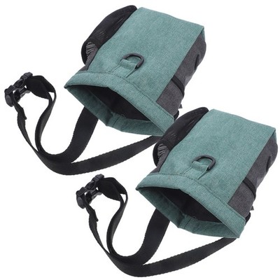 2pcs Dog Puppy Walking Bag Oxford Cloth Pouch Dog Training Pouch for ...