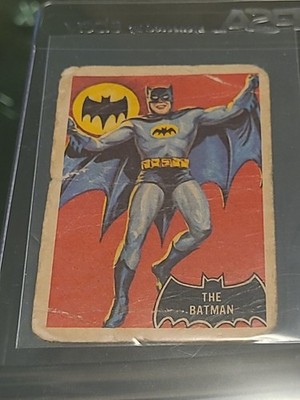 1966 A&BC Batman Black Bat #1 The Batman Rookie Card | eBay UK
