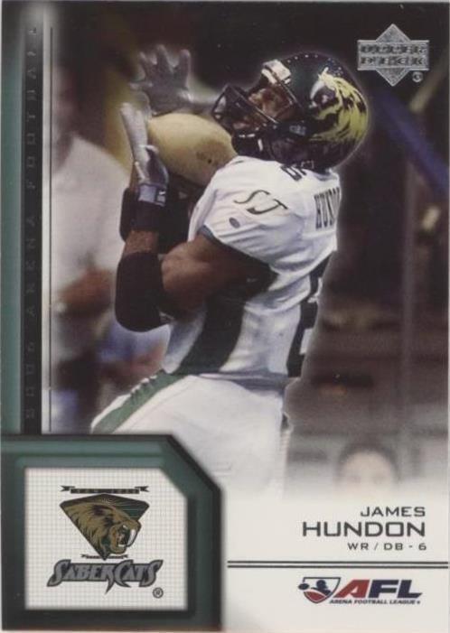 2006 Upper Deck Arena Football - James Hundon #168 for sale online | eBay