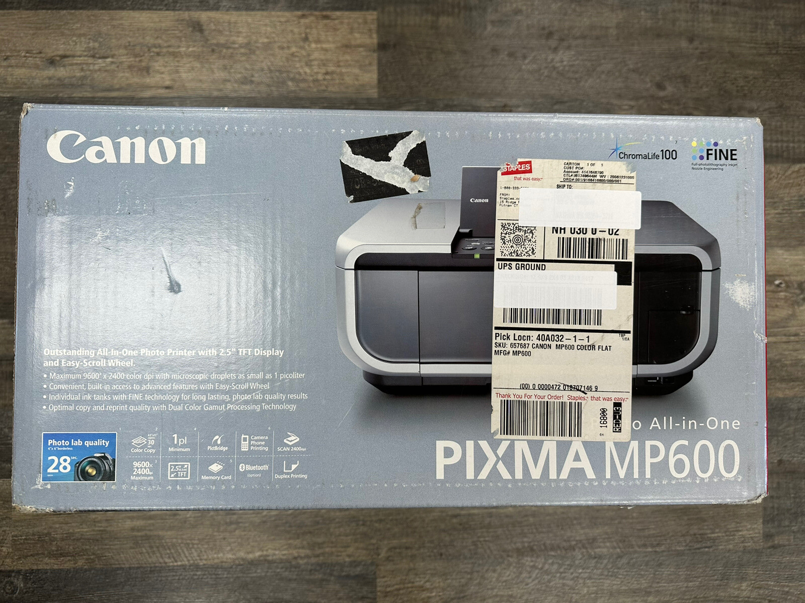 Canon+PIXMA+MP600+All-In-One+Inkjet+Printer for sale online | eBay