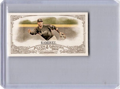2012 Topps Allen Ginter #29 Hanley Ramirez Mini Miami Marlins | eBay