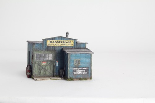 Fos Scale Models Casselman Metal, Built, Nice weathering !!! | eBay