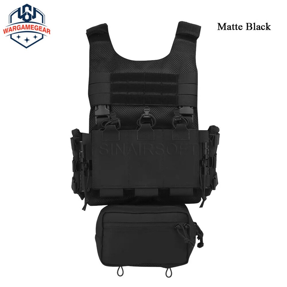 Tactical Military Vest Molle Chest Rig Quick Release LV119 Body Armor w ...