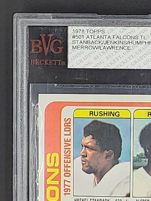 1978 Topps - #501 Rolland Lawrence, Alfred Jenkins, Haskel Stanback ...