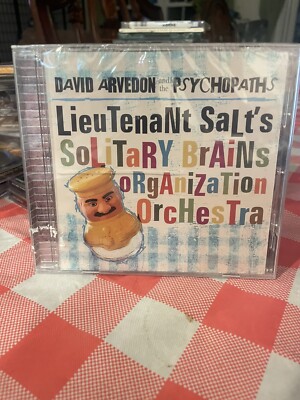 David Arvedon And The Psychopaths SEALED CD Lieutenant Salt's Solitary ...
