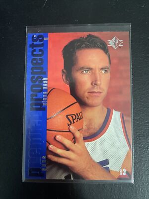 STEVE NASH ROOKIE CARD 1996 Upper Deck SP Premier Prospects Basketball ...