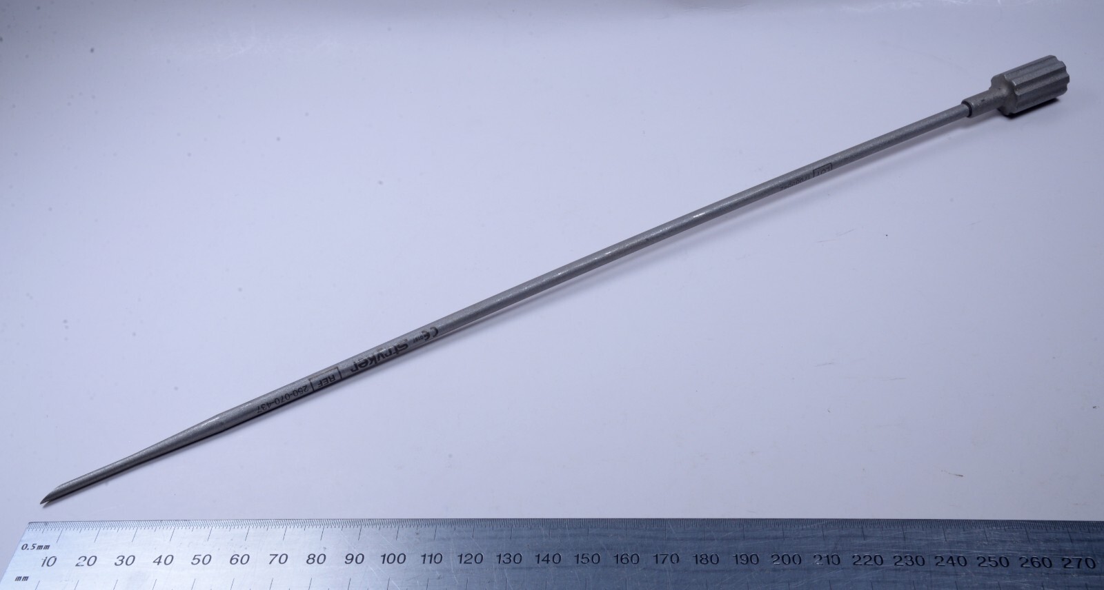 Stryker #250-070-437 Aspiration Ndle Tip 5.0mm 32cm Strykeflow Surgical ...