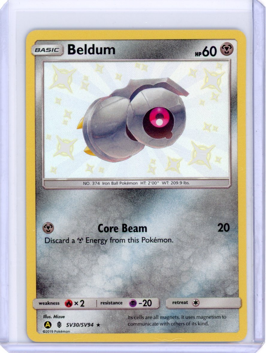 Beldum SV30/SV94 Shiny Vault Rare | 2019 Hidden Fates | Pokemon TCG | eBay