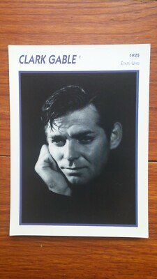 CLARK GABLE cinéma carte lobby card actor movie 1992 | eBay
