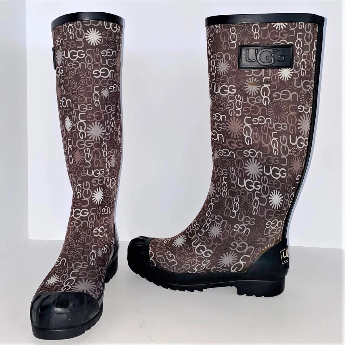 Ugg Multi Logo Rain Boots