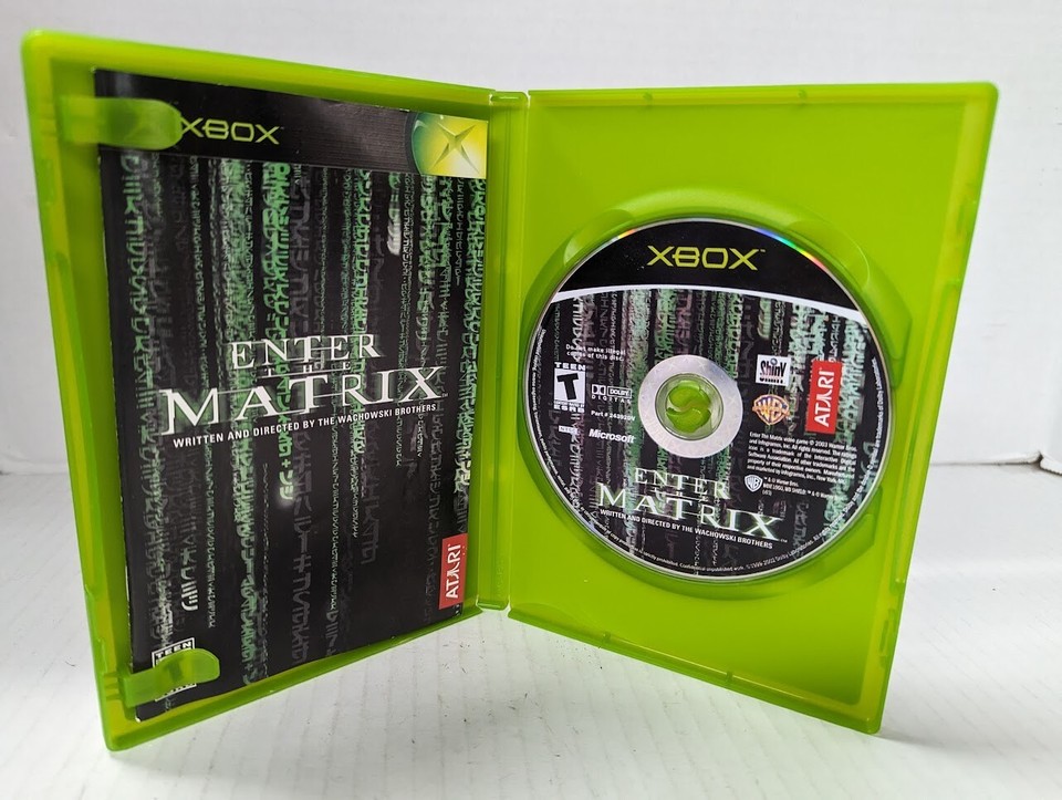 Enter the Matrix Complete XBOX OG Microsoft Game Works + Tested | eBay