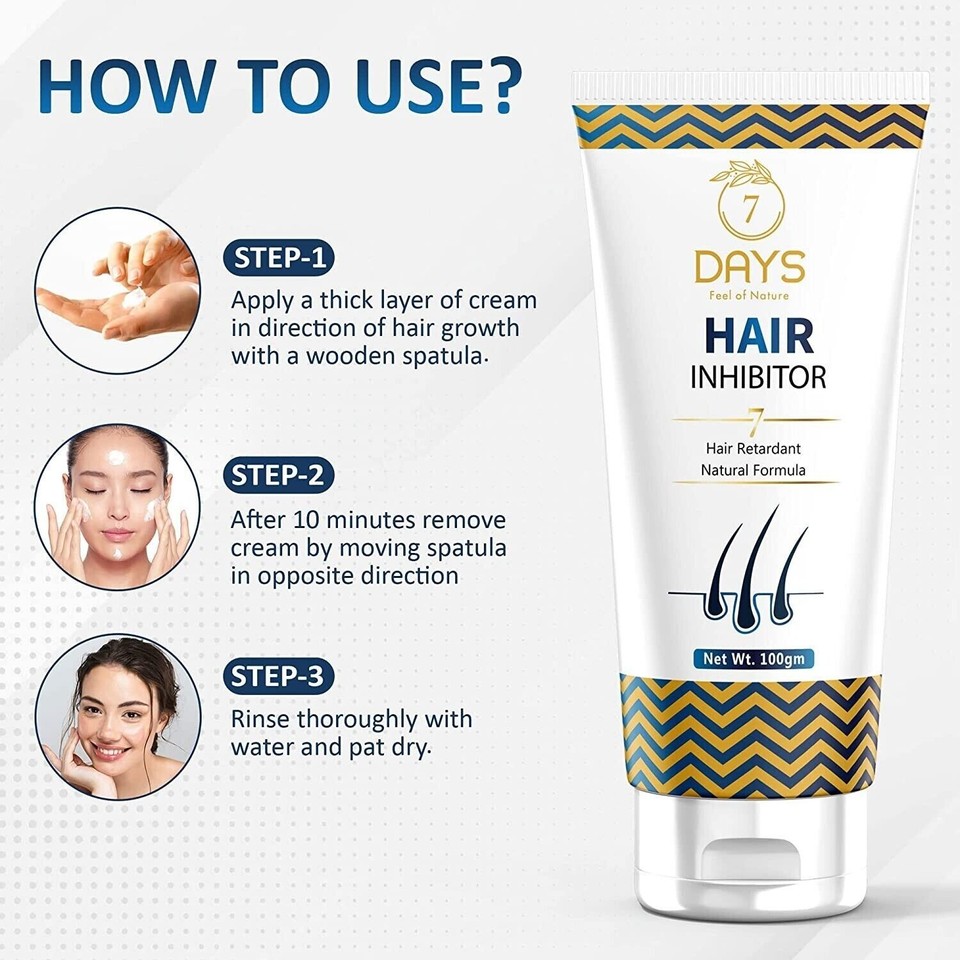 2X Permanent Hair Removal Cream Stop Hair Growth Inhibitor Remover | eBay