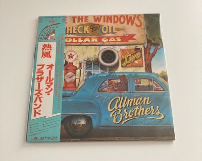 [LP] The Allman Brothers Band ‎– Wipe The Windows... w/OBI Promo Japan ...