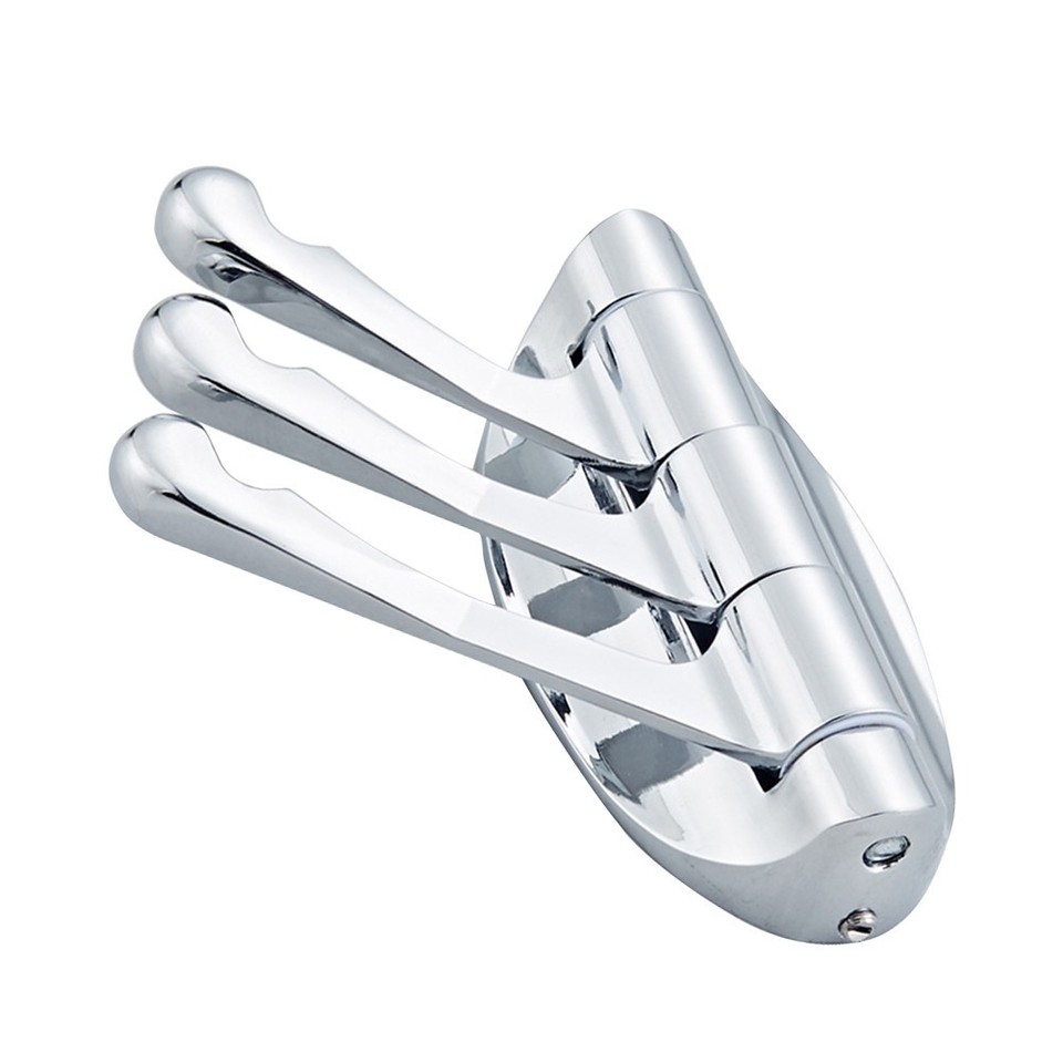 Rotating Coat Hook Bathroom Door Hanger Swivel Hooks Swing Arm Folding ...