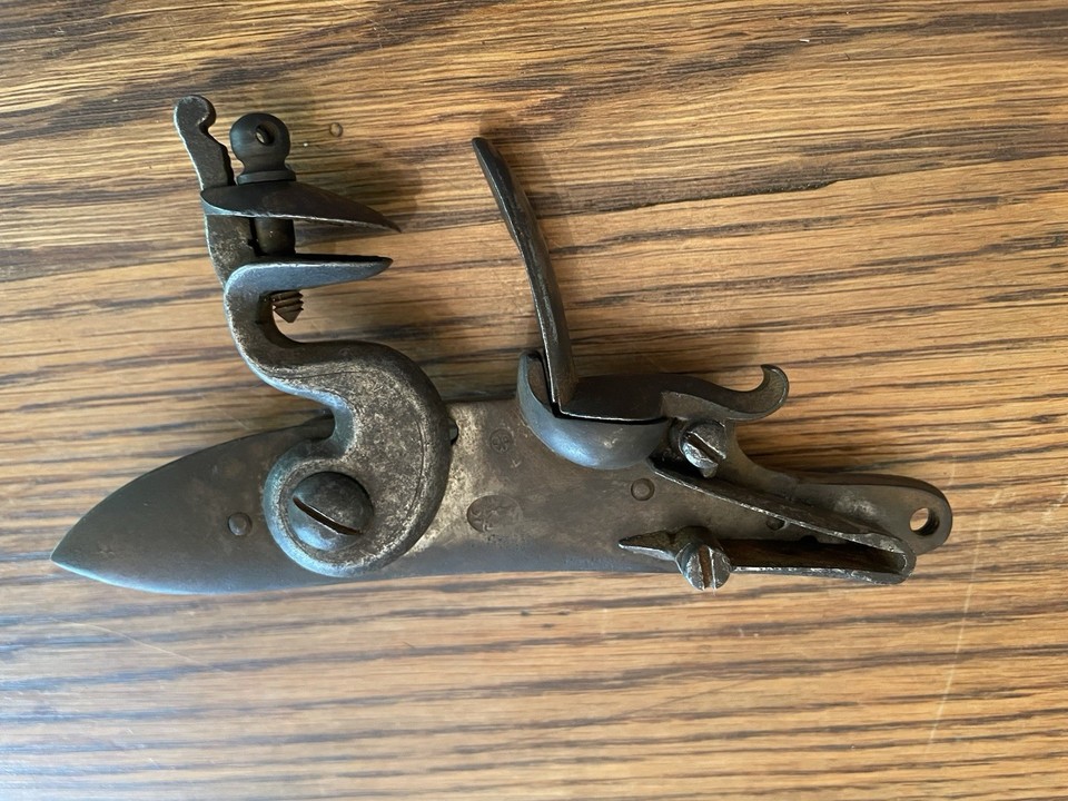 Original flintlock musket complete lock European Made Early 1800s ...