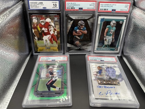 Football Graded Card Lot (10 Cards) PSA, BGS, SGC, CGC, CCG | eBay