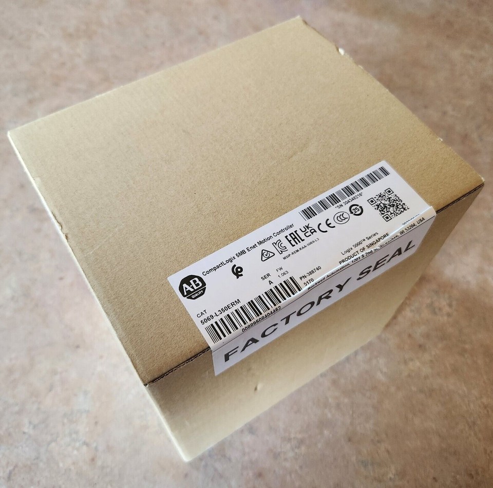 Original New Allen-Bradley CompactLogix 5069-L350ERM Controller Free ...