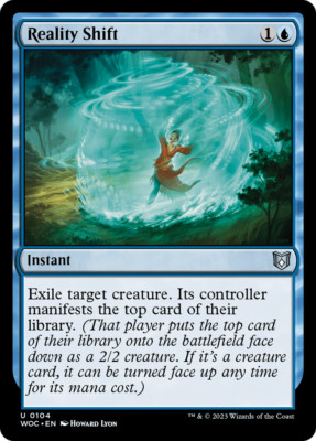 Reality Shift Wilds of Eldraine Commander NM Instant Uncommon MTG CARD ...