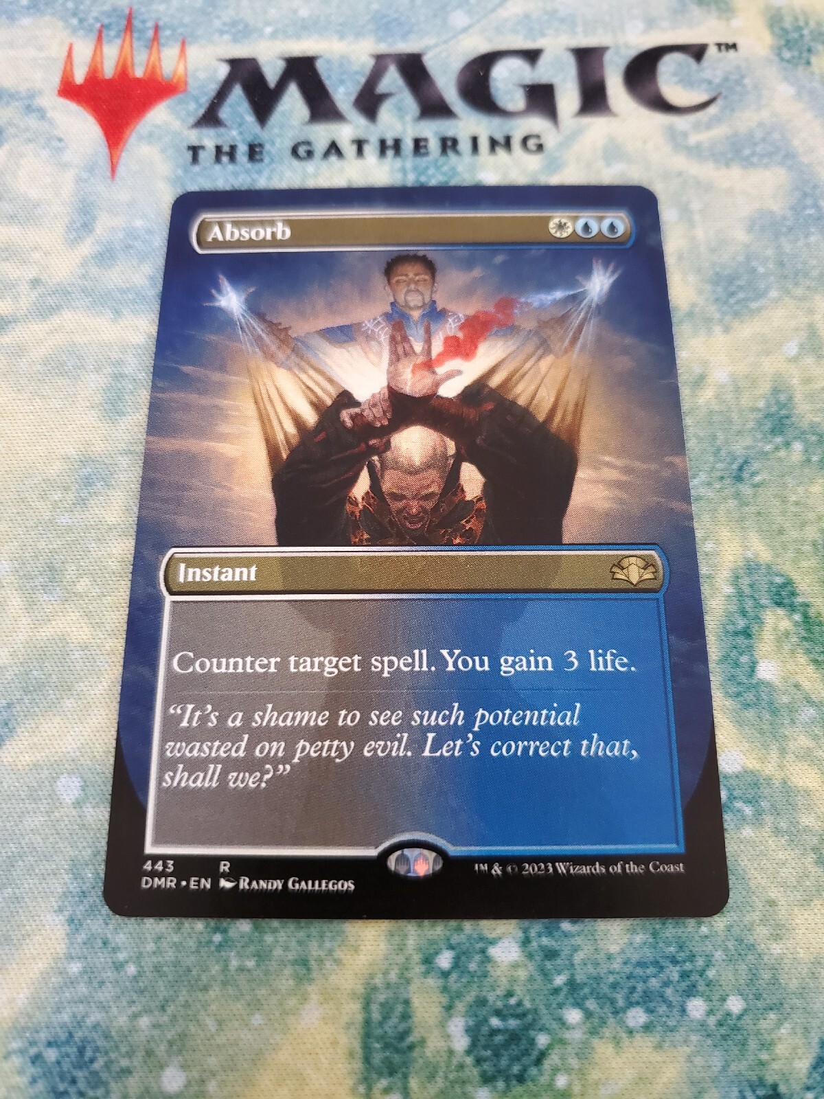 Mtg. 2x Absorb. Borderless. Dominaria Remastered. Pack Fresh | eBay