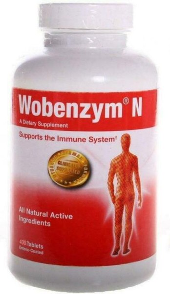 Douglas Laboratories Wobenzym N Immune System Support Supplement - 400 ...