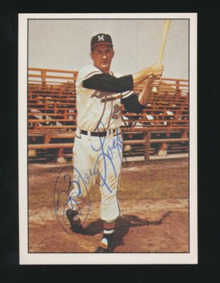 1979 TCMA "The 50's" -#158 JOHNNY LOGAN (Milwaukee Braves) *AUTOGRAPH ...