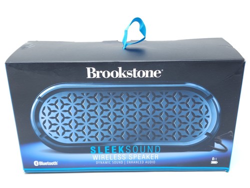 Brookstone Sleek Sound Wireless Bluetooth Pill Speaker Portable, 6 hrs ...