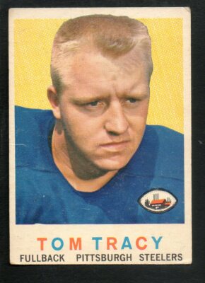 1959 Topps Football Card #176 Tom Tracy-Pittsburg Steelers Vg Card | eBay