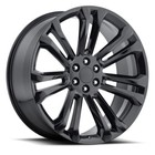22" Gloss Black Chevy 7 Double Spoke Wheels CK159 Silverado GMC Rims ...