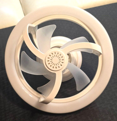 360° Moving Head Ceiling Fan Light With Remote RGB Mode #103 | eBay