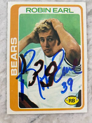 Robin Neal Signed CHICAGO BEARS Card 1978 Topps | eBay
